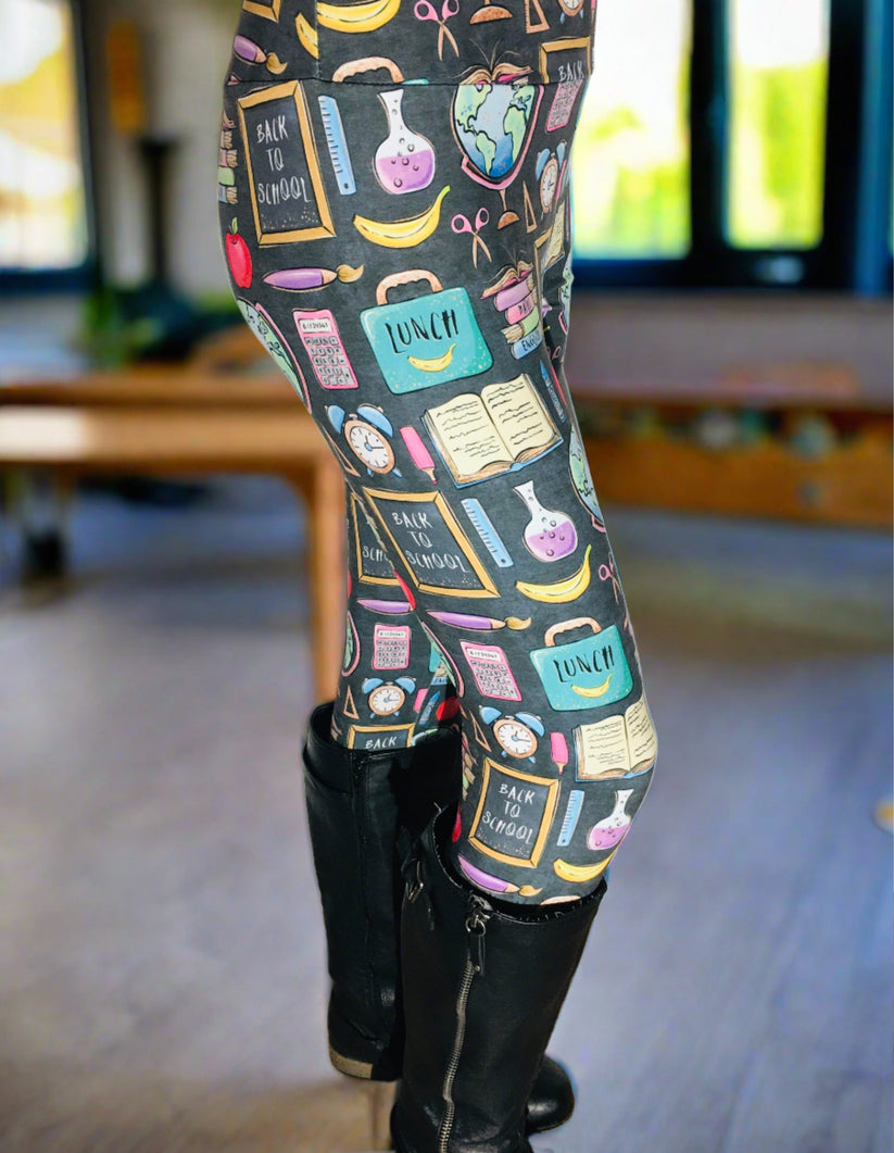 Womens Teacher Leggings | Best School Leggings | Mom and Me – MomMe and ...