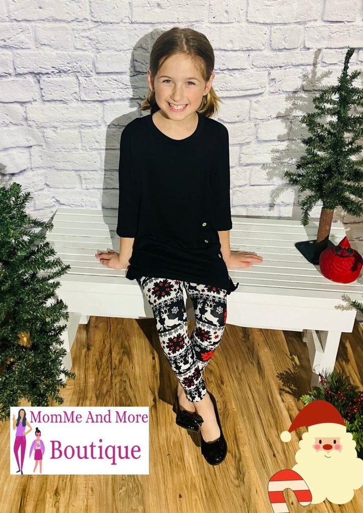 Women and Girls Christmas Leggings | Exclusive Fashions – MomMe and More