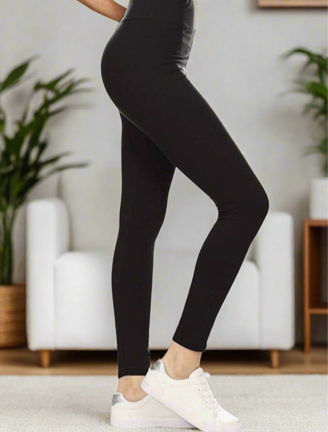 Womens Best Black Leggings | OS, TC, TC2 | MomMe And More Boutique ...
