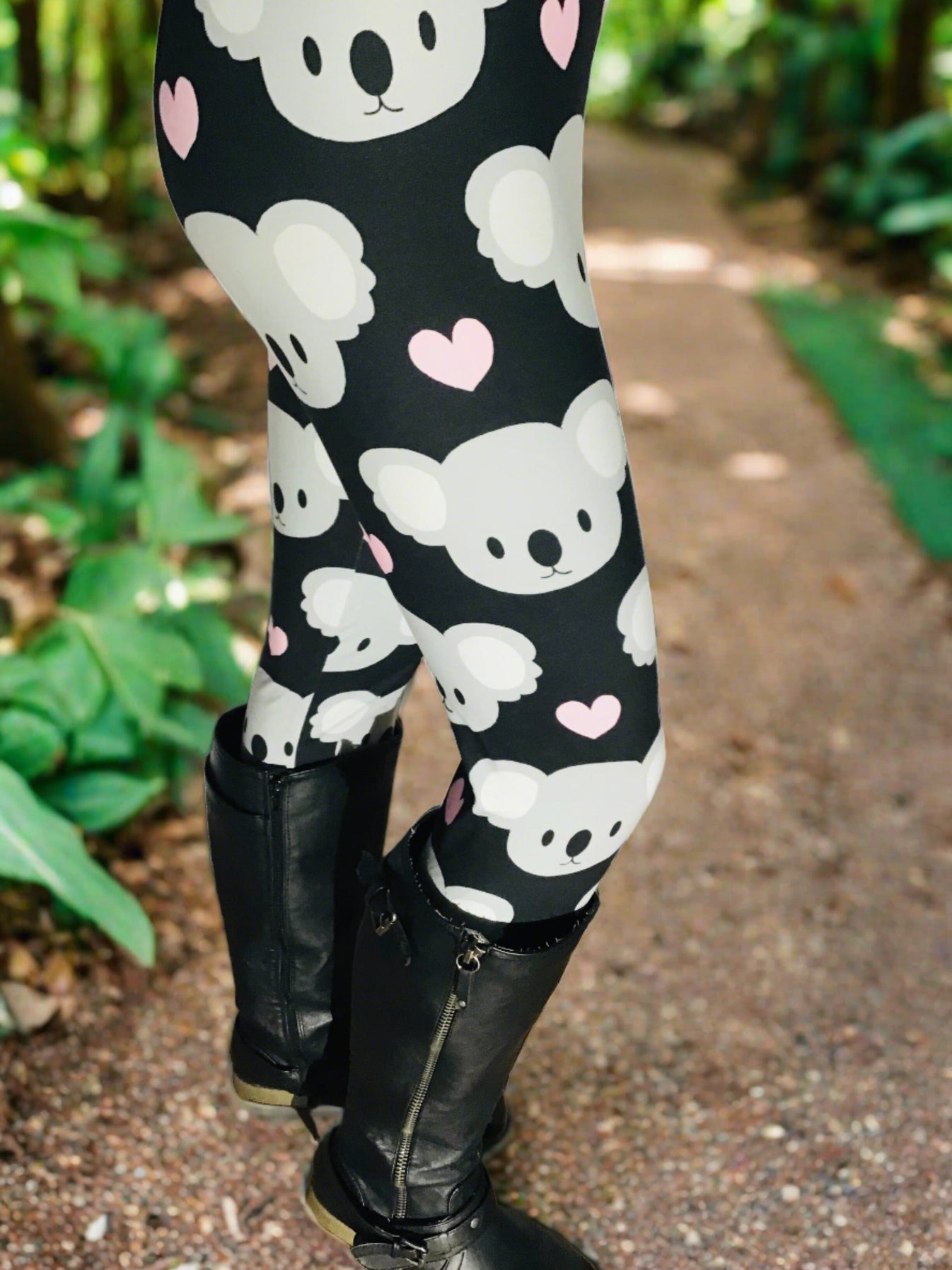 Womens Koala Bear Leggings | Yoga Pants | MomMe And More Boutique ...